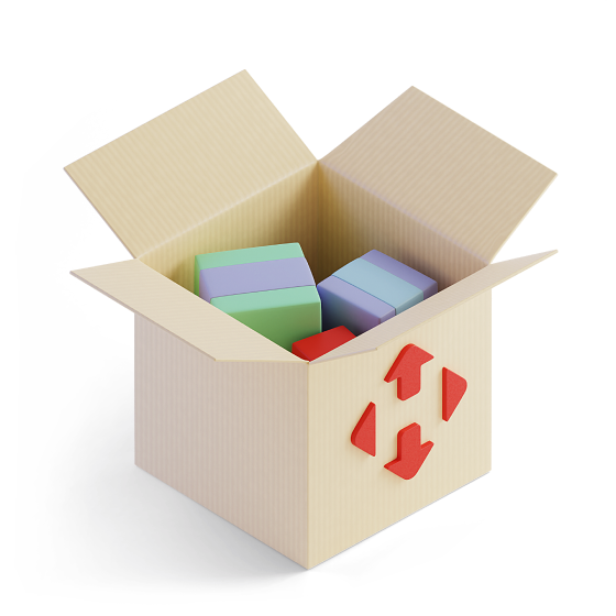 Documents and parcels up to 30 kg